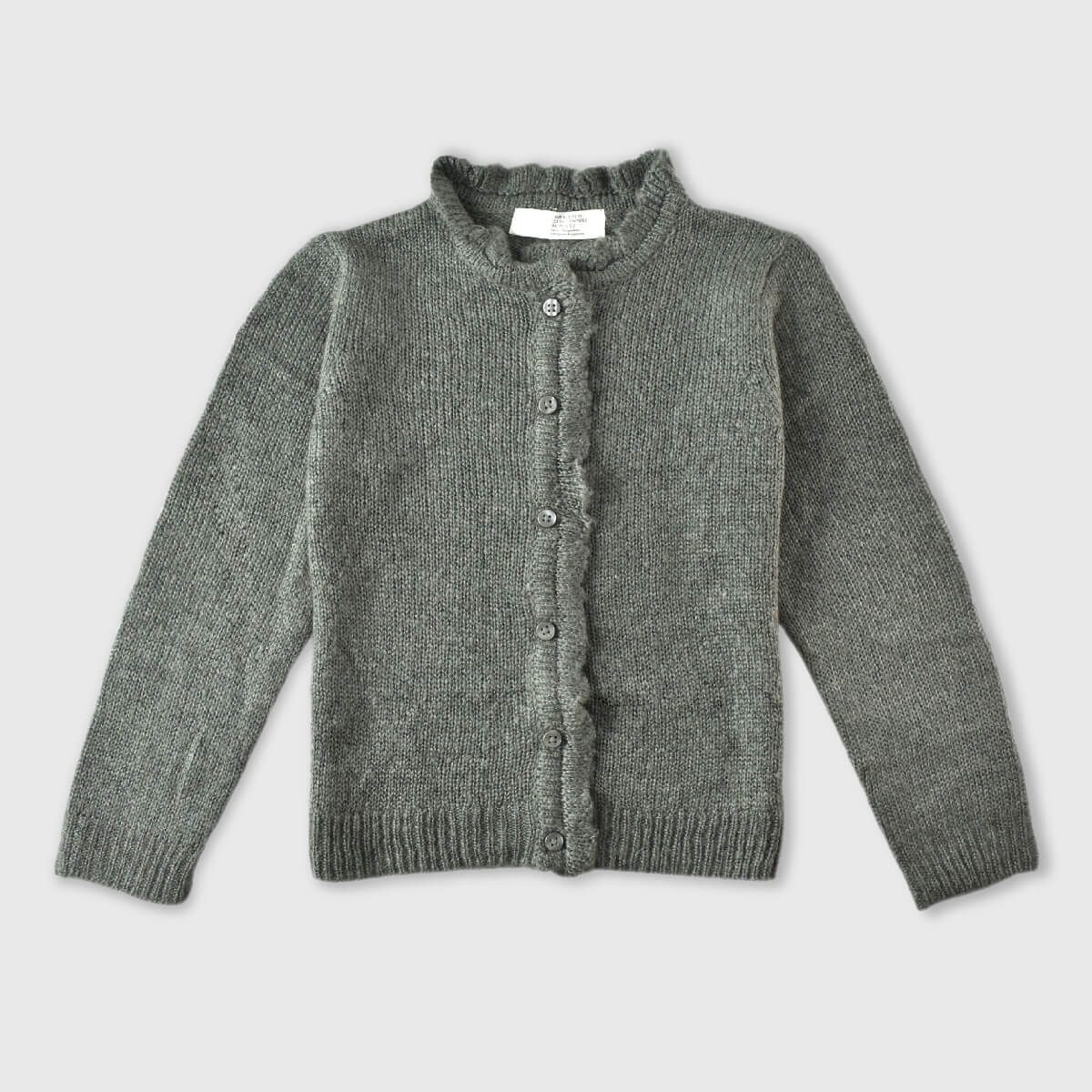 BRANDED DARK GREY CARDIGAN – PEEKABOO.PK